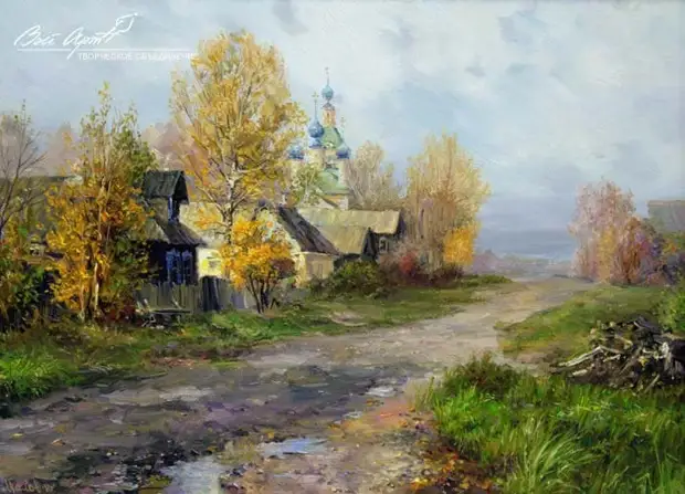 Pitturi tal-artist Sergei Anatolyevich Malov