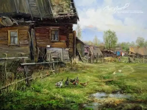 Pitturi tal-artist Sergei Anatolyevich Malov