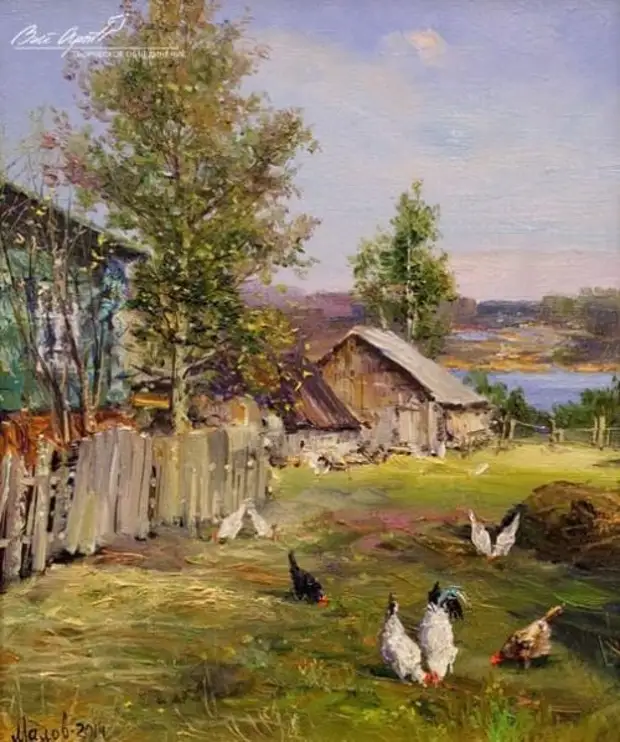 Pitturi tal-artist Sergei Anatolyevich Malov