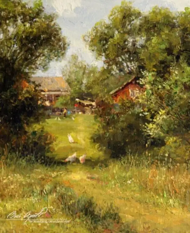 Pitturi tal-artist Sergei Anatolyevich Malov