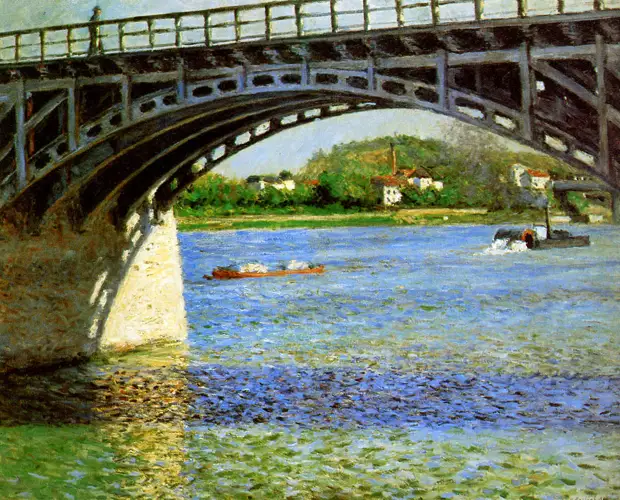 Verzauberend Molerei vum Gustave Caillebotte