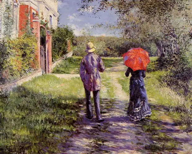 Gustave Caillebotte દ્વારા આકર્ષક પેઇન્ટિંગ