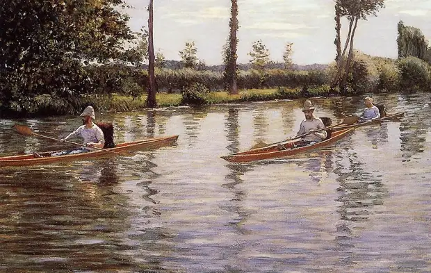 Verzauberend Molerei vum Gustave Caillebotte