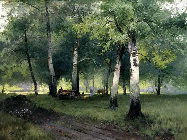 Paisagens emocionantes de Andrei Nikolaevich Schilder