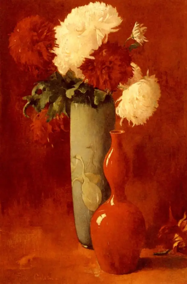 Usona impresionisto Soren Emil Carlsen