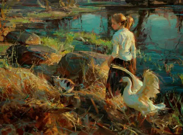 Kunstenaar Daniel Gerhartz (Daniel Gerhartz)