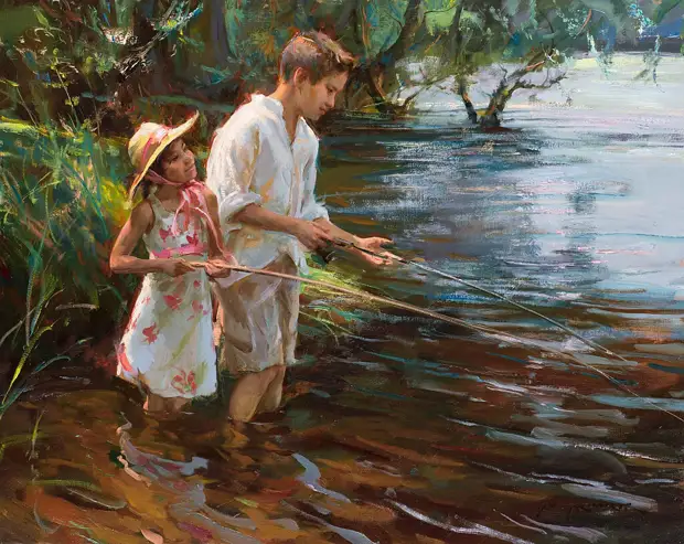 Konstnären Daniel Gerhartz (Daniel Gerhartz)