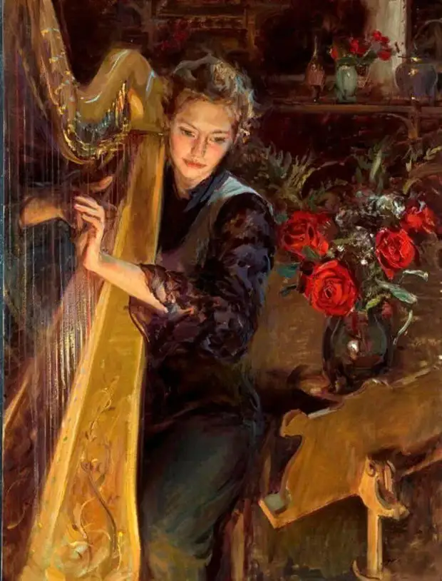 Konstnär Daniel Gerhartz (Daniel Gerhartz)