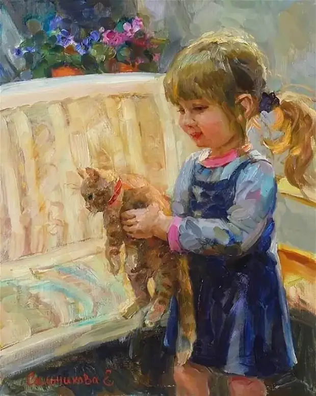 Artist Elena Anatolevna Salnikova