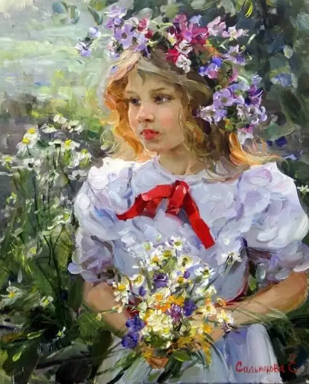 Artist Elena Anatolyevna Salnikova