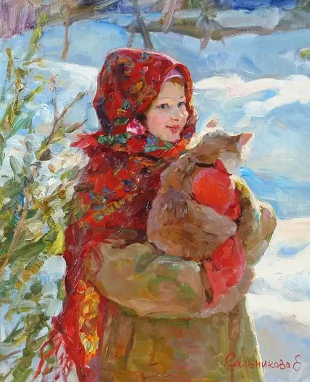 Künstlerin Elena Anatolyevna Salnikova