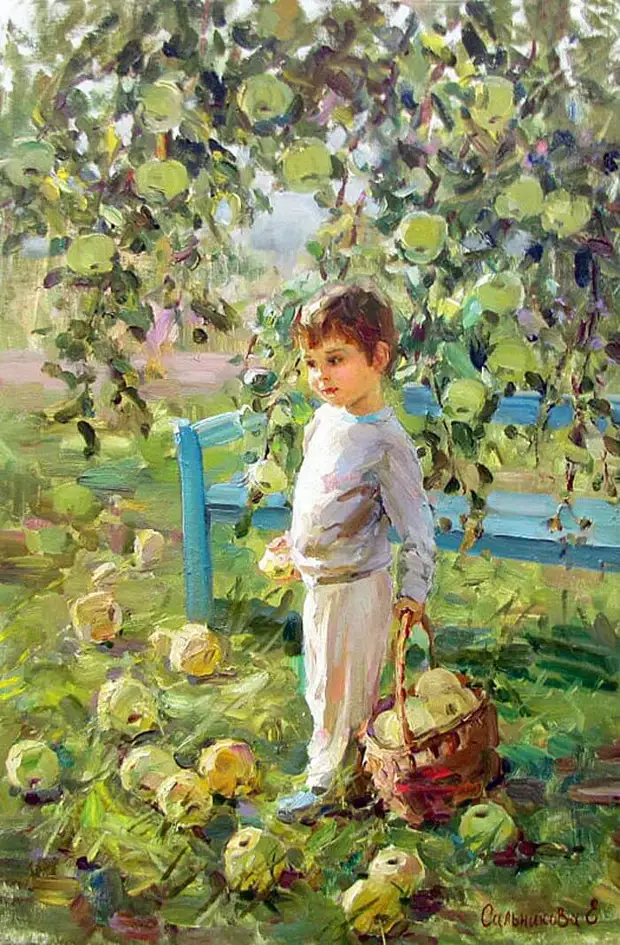 Artist Elena Anatolyevna Salnikova