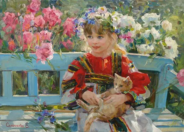 Artist Elena Anatolevna Salnikova