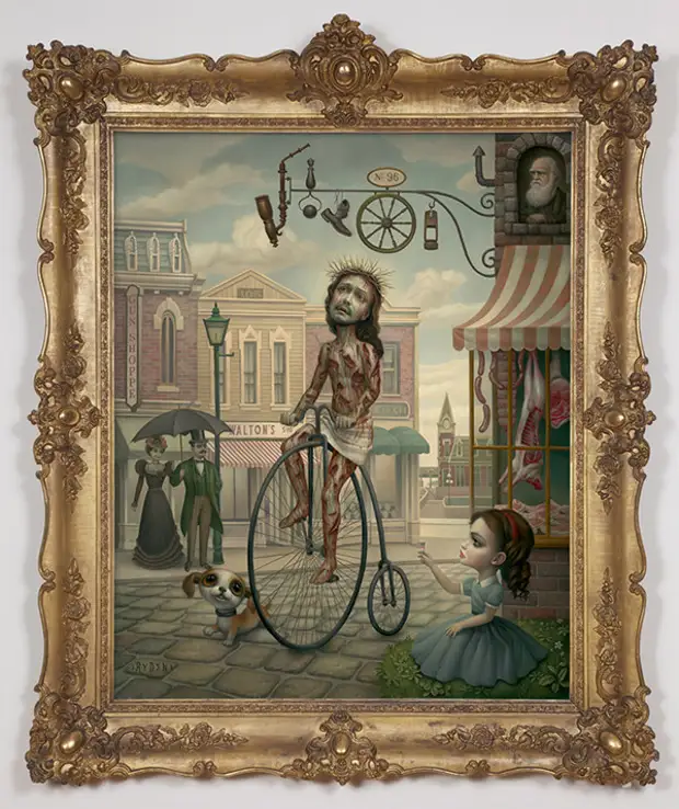 Strange paintings by Mark Ryden Mark Ryden, paintings, freemason, satan, artist