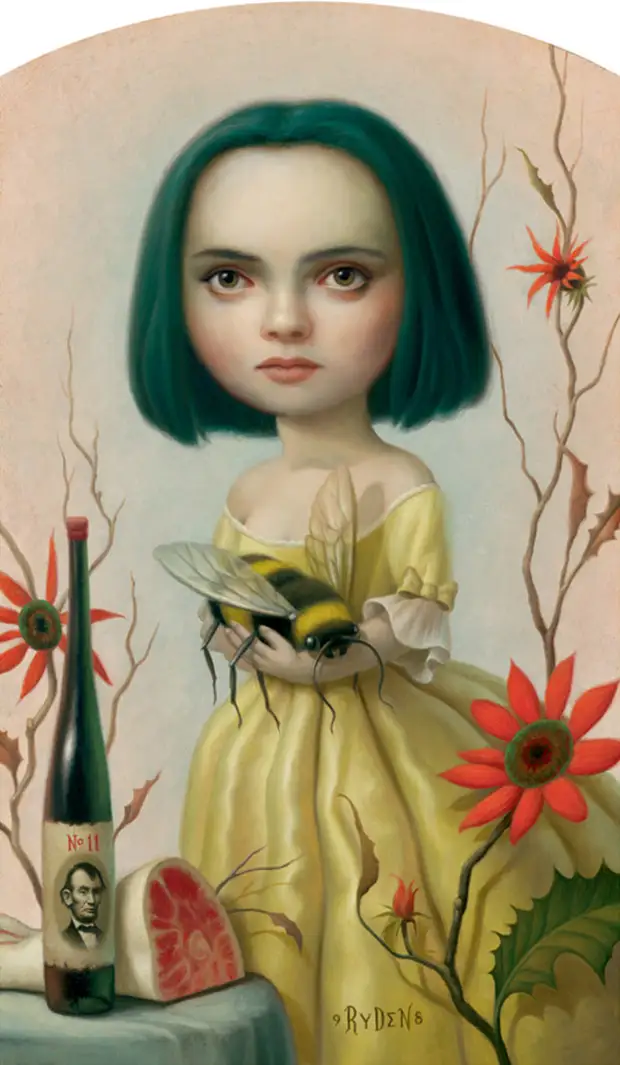 Strange paintings by Mark Ryden Mark Ryden, paintings, freemason, satan, artist