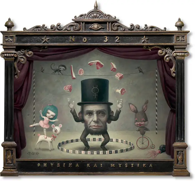 Strange paintings by Mark Ryden Mark Ryden, paintings, freemason, satan, artist