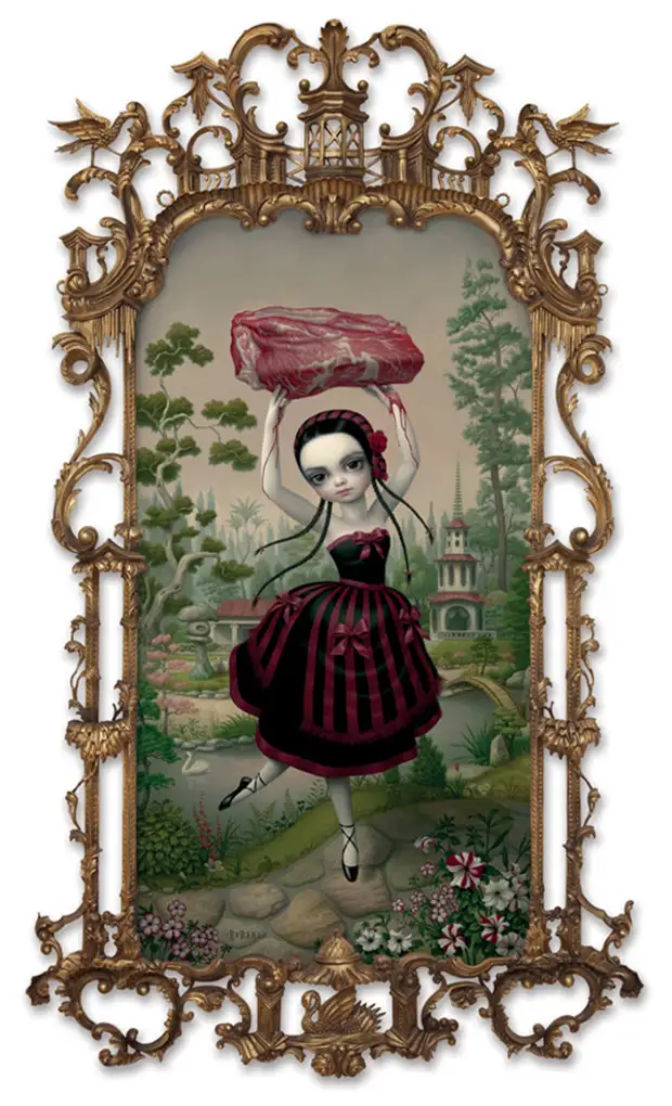 Piktura të çuditshme nga Mark Ryden Mark Ryden, piktura, mason, shejtan, artist