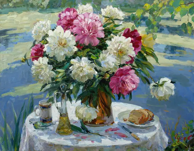 Vjaġġ għat-tfulija mal-artist Vladimir Gusev.