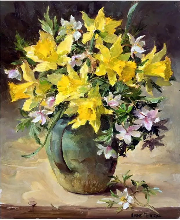 Awọn Itan Ododo nipasẹ Anne Cotterill (Ọmọ ilu Gẹẹsi, 1933 - 2010)