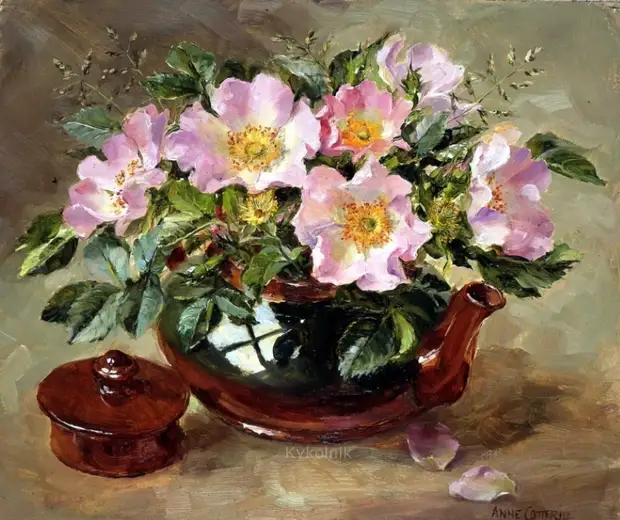 Storie di fiori di Anne Cotterill (British, 1933 - 2010)