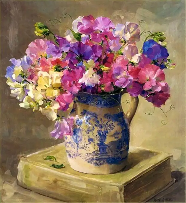 Nkhani Za Maluwa ndi Anne Cotterill (Britain, 1933 - 2010)