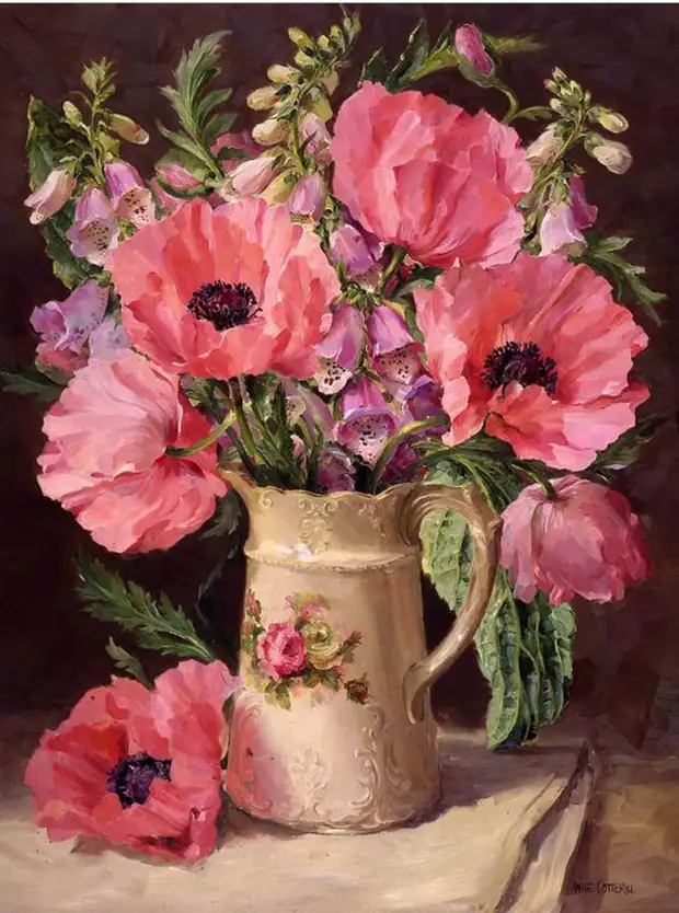 Sheekooyinka ubaxa ee Anne Cotterill (British, 1933 - 2010)