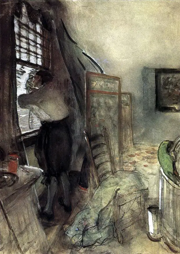 Ajan heijastus. Valentin Aleksandrovitš Serov.