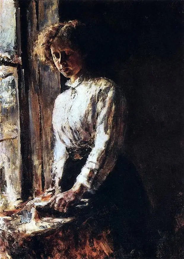 Weerspieëling van tyd. Valentin Alexandrovich Serov.