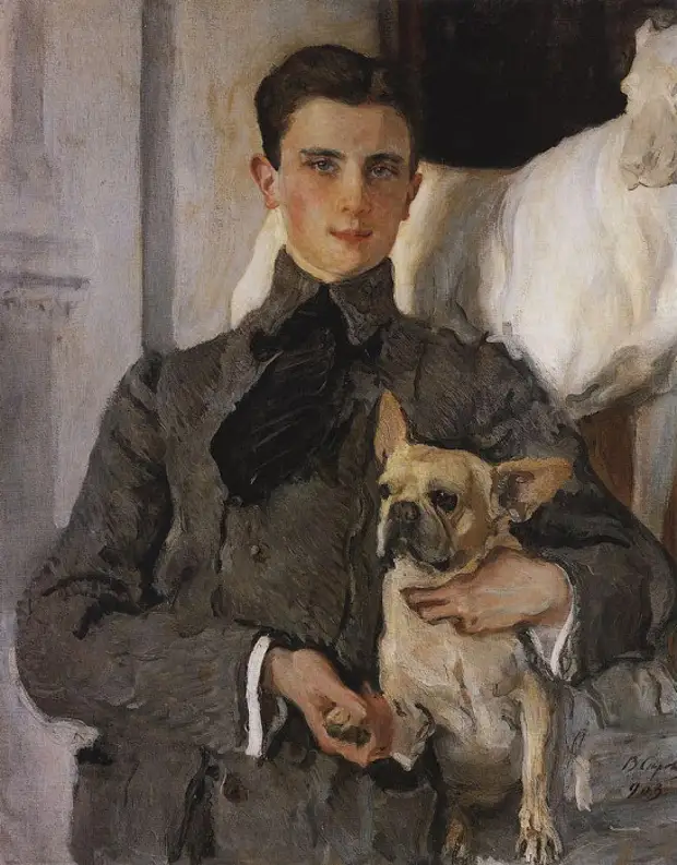 Ajan heijastus. Valentin Aleksandrovitš Serov.