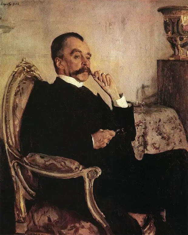 Ajan heijastus. Valentin Aleksandrovitš Serov.