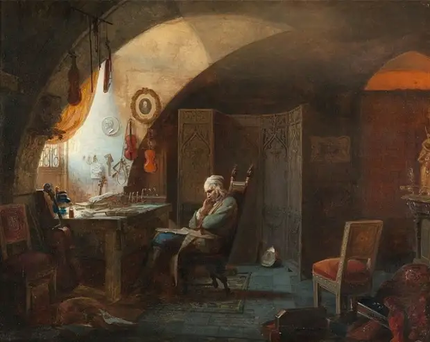 Künstler Victor Bobrov (1842 - 1918). Charmante weibliche Köpfe