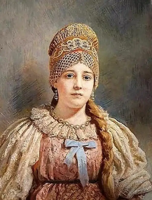 Мастак Віктар Баброў (1842 - 1918). Чароўныя жаночыя галоўкі