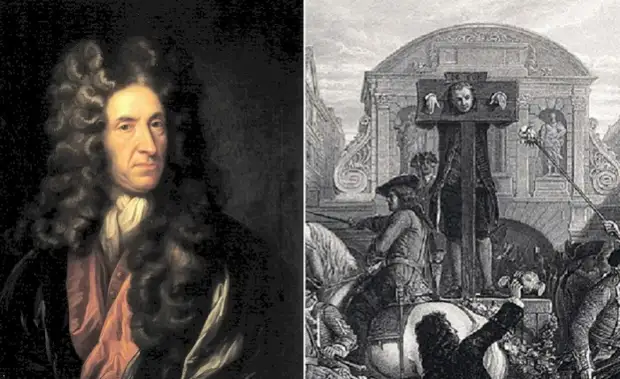 Den Daniel Defoe ass en englesche Schrëftsteller a Publizist.