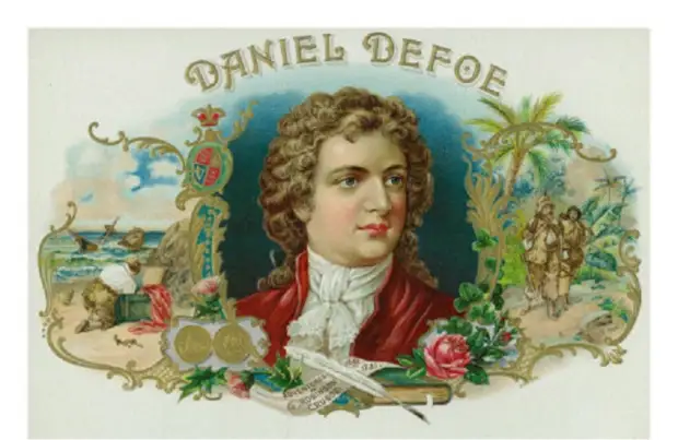 Daniel Defoe. Karta | Foto: imgc.allpostersimages.com.