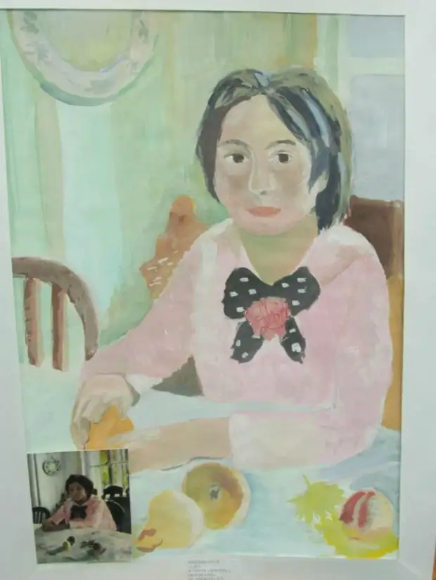 Jóvenes genios: los niños reprodujeron las famosas obras maestras de la pintura.