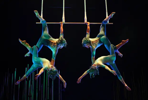 Cirque du Soleil - akụkọ ihe mere eme nke circus ama ama