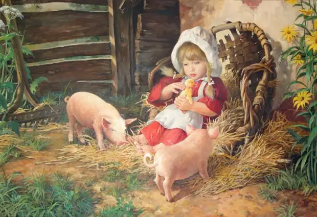 Superbes peintures de l'artiste Vladislav Nikolaevich Leonovich.