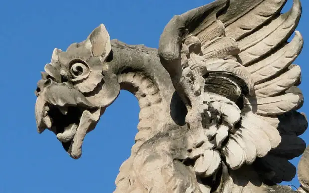 Gargoyles at Notre Dame Cathedral.