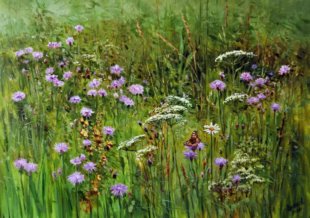 Meadow grasses ... آرٽسٽ Alexey Anikin.