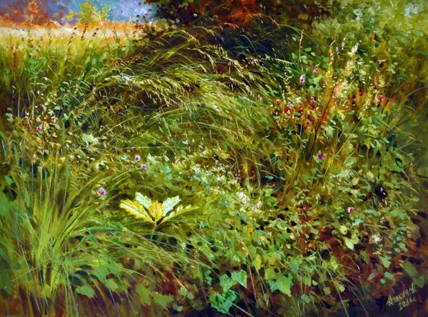 Meadow grasses ... آرٽسٽ Alexey Anikin.