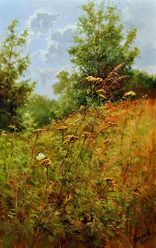 Meadow grasses ... آرٽسٽ Alexey Anikin.