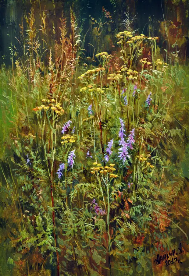 Meadow grasses ... آرٽسٽ Alexey Anikin.