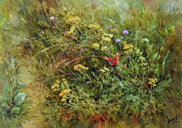 Meadow grasses ... آرٽسٽ Alexey Anikin.