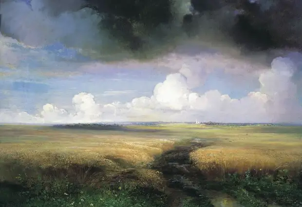 Alexey Savrasov, Rye, 1881