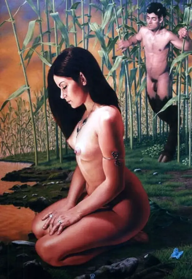 Nude in the fine arts of different countries. Part 74