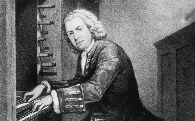 Γερμανός συνθέτης Johann Sebastian Bach (1685-1750). | Φωτογραφία school4you.ru.