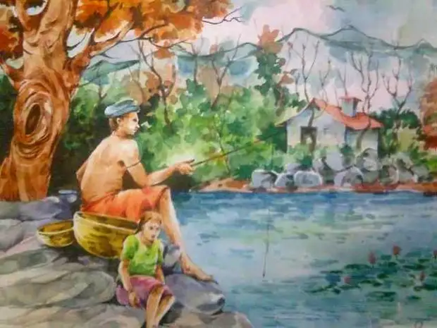 Artista indio. Shreehari manakkal