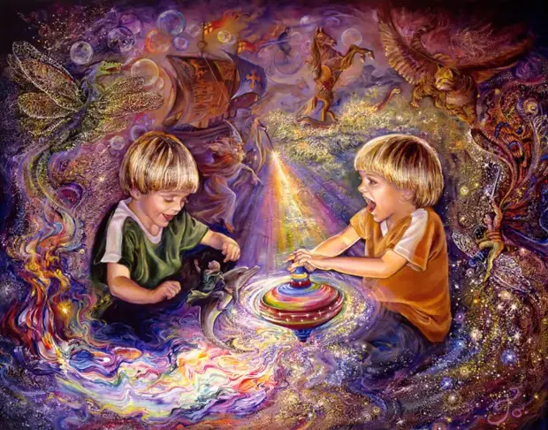 Josephine Wall'i lummatud maailmad