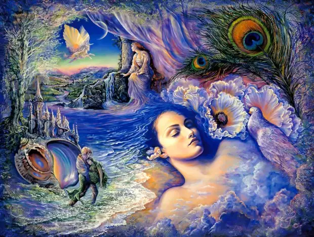 Josephine Wall'i lummatud maailmad