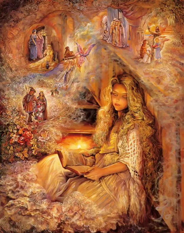 Josephine Wall'i lummatud maailmad